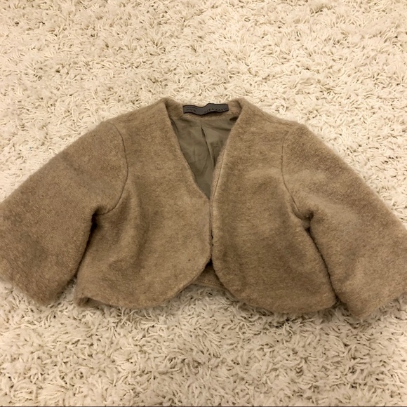 Zara | Jackets & Coats | Zara Mohair Crop Shawl S | Poshmark